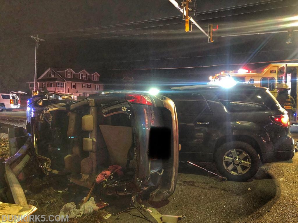 Two Extricated at Route 2 & Mount Harmony - Dunkirk Volunteer Fire ...